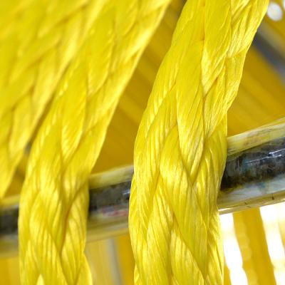 China 12 Strand UHMWPE Mooring Rope 220m High Strength for Heavy Ship Industry for sale