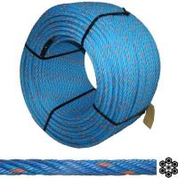 China 6 Strand PP Combination Rope 6x19 IWRC FC 18mm 20mm Customized Color for Trawl Fishing for sale