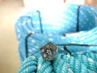 China 6 Strand PP Combination Rope 6x19 IWRC FC 18mm 20mm Customized Color for Trawl Fishing for sale