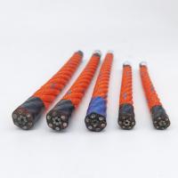 China 22mm x 250m Orange Polypropylene Combination Wire Rope for Fishing Industry for sale