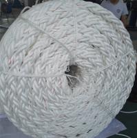 China 8 Strands Polypropylene Marine Ropes PP Floating Mooring 48mm for sale
