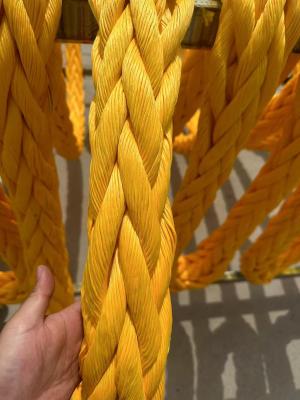 China 12 Strand UHMWPE Marine Mooring Rope 20mm Floating Tugboat Tow Line for sale