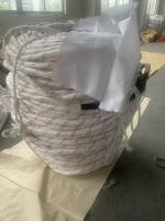 China Double Braided Polyester Cover 12 Strand UHMWPE Rope 48mm x 500m for Marine Mooring for sale