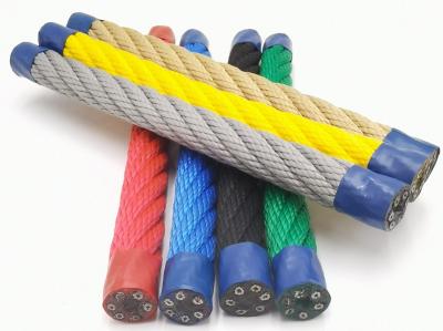 China 16mm 6x8 PP Multifilament Combination Wire Rope UV Resistant 500m Coil for sale