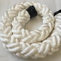 China 8 Strand PP Polyester Mixed Marine Mooring Tails Rope 64mm 80mm 11m Length for sale