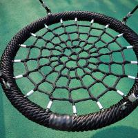 China Customized Bird Nest Swing 100cm Diameter 500kg Capacity Commercial Playground Net for sale