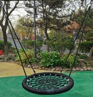China 120cm Diameter 12cm Ring High Grade Playground Kids Nest Swing TUV Certified 500kg Capacity for sale