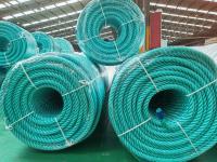 China Custom High Strength 16-18mm 8 Strand Polyester Rope for Marine Mooring for sale