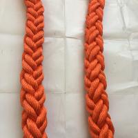 China High Tenacity 8 Strand Polyester Berth Mooring Ship Rope 48mm-120m Diameter for sale