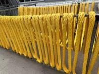 China Cut Resistant Black UHMWPE Marine Rope 12 Strands for sale