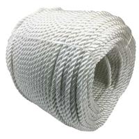 China 3-Strand Nylon Rope 4mm-56mm Custom Length for Fishing Marine Industrial Use for sale