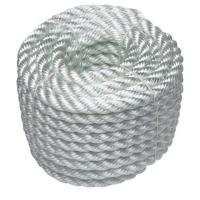 China 3-Strand Nylon Rope 4mm-56mm Custom Length for Fishing Marine Industrial Use for sale