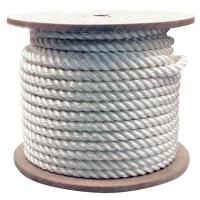 China 3-Strand Nylon Rope 4mm-56mm Custom Length for Fishing Marine Industrial Use for sale
