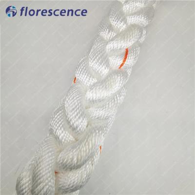 China 8 Strand Polypropylene Rope 32mm 220m for Vessel Towing Mooring Marine for sale