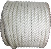 China 3 Strand Nylon Rope 4mm-56mm Marine Grade for Yacht Mooring and Towing for sale