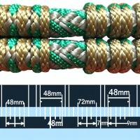 China 8 Strand PP Marine Mooring Rope 30mm-120mm Floating Polypropylene for sale