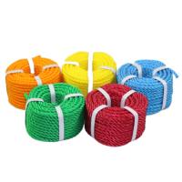 China 3mm UHMWPE 3-Strand Rope 200m Spool 10x Stronger Than Nylon for Fishing Nets and Marine Applications for sale