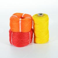 China 7mm UV Resistant Waterproof PE Rope 3-Strand Polyethylene String Heavy Duty Packing Agriculture for sale