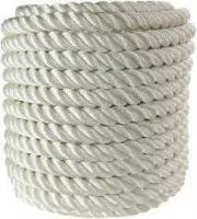 China High Strength UV Resistant Polyester Rope 20mm 3 Strand for Marine Mooring and Industrial Use for sale