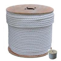 China High Strength UV Resistant Polyester Rope 20mm 3 Strand for Marine Mooring and Industrial Use for sale