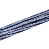 China 16mm 6 Strand Polypropylene Playground Rope with Steel Core for Children for sale