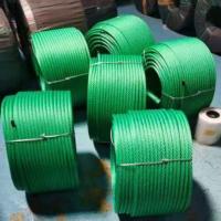 China Safety Tested 16mm Polyester Combination Rope for Playgrounds UV Resistant 500m Roll for sale