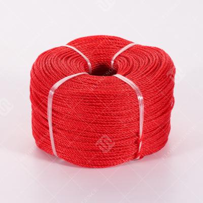 China 3-12mm 200m Length Buoyant 3 Strand PE Rope for Marine Fishing and Industrial Use for sale