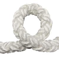 China 8 Strand Polyester Mooring Rope 36mm-96mm 220m Coil for Vessel Towing Marine for sale
