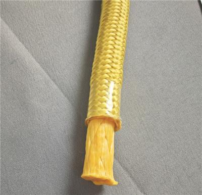 China Low Stretch UHMWPE Braided Rope 10mm-160mm UHMWPE Core Polyester Cover Marine Rope for sale