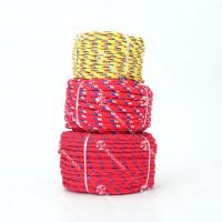 China 16 Strand PP Braided Rope 3mm-50mm Diameter 200m Length for Marine Mooring and Cable Pulling for sale