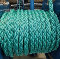 China Floating 8 Strand PP Polysteel Marine Aquaculture Rope 32mm 48mm 64mm 72mm 80mm Mooring Hawser for sale