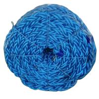 China Floating 8 Strand PP Polysteel Marine Aquaculture Rope 32mm 48mm 64mm 72mm 80mm Mooring Hawser for sale