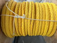 China Custom Cut Lengths Marine Grade UHMWPE Hawser Rope 1000KN Breaking Strength for sale