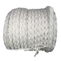 China 8 Strand Braided Nylon Rope for Marine Mooring High Strength 16mm Boat Rope for sale
