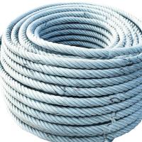 China 8 Strand Polyester Marine Mooring Rope 48mm-96mm Diameter Saltwater Resistant Torque Neutral for sale