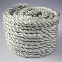 China 3 Strand Polypropylene PP Rope 4mm-160mm Diameter Marine Mooring Construction Industrial Grade for sale