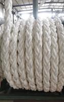 China 8 Strand Polypropylene Rope 64mm PP Marine Mooring Line for Fishing Industry Buoyant UV Stabilized for sale