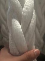 China Floating 8 Strand Polypropylene Rope PP Mooring Rope 60mm 200m for sale