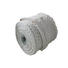 China 8 Strand Braided Nylon Rope for Marine Mooring High Strength 16mm Boat Rope for sale