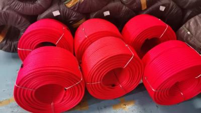 China 6-Strand Braided 500m Outdoor Playground Combination Rope 16mm for Climbing Net for sale