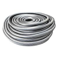 China 16mm Steel Core Polyester Combination Rope for Playground Climbing 35kN Tensile Strength for sale