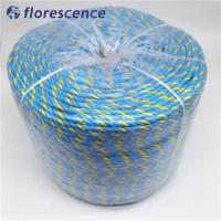 China 6mm x 400m High Tensile PP Rope with 602kg Break Force for Marine and Construction Applications for sale
