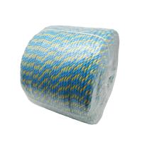 China 6mm x 400m High Tensile PP Rope with 602kg Break Force for Marine and Construction Applications for sale