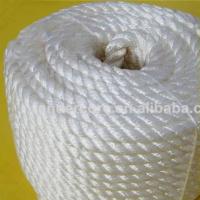 China Custom Lengths Available 14 mm 3 Strand Polypropylene (PP) Multifilament Rope for sale