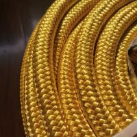 China Double Braided Polyester Cover UHMWPE 12 Strand Rope Core for Boat Mooring Anchoring 4mm-60mm for sale