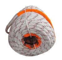 China Double Braided Polyester Cover UHMWPE 12 Strand Rope Core for Boat Mooring Anchoring 4mm-60mm for sale