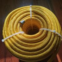 China Double Braided Polyester Cover UHMWPE 12 Strand Rope Core for Boat Mooring Anchoring 4mm-60mm for sale