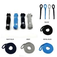 China Blue 16 Strand Double Braided Nylon Mooring Dock Line Anchor Rope 6mm to 60mm for sale