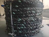 China 3 Strand Polypropylene Shellfish Farming Rope 16mm x 220m Black UV Resistant for sale