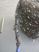 China 3 Strand Polypropylene Shellfish Farming Rope 16mm x 220m Black UV Resistant for sale
